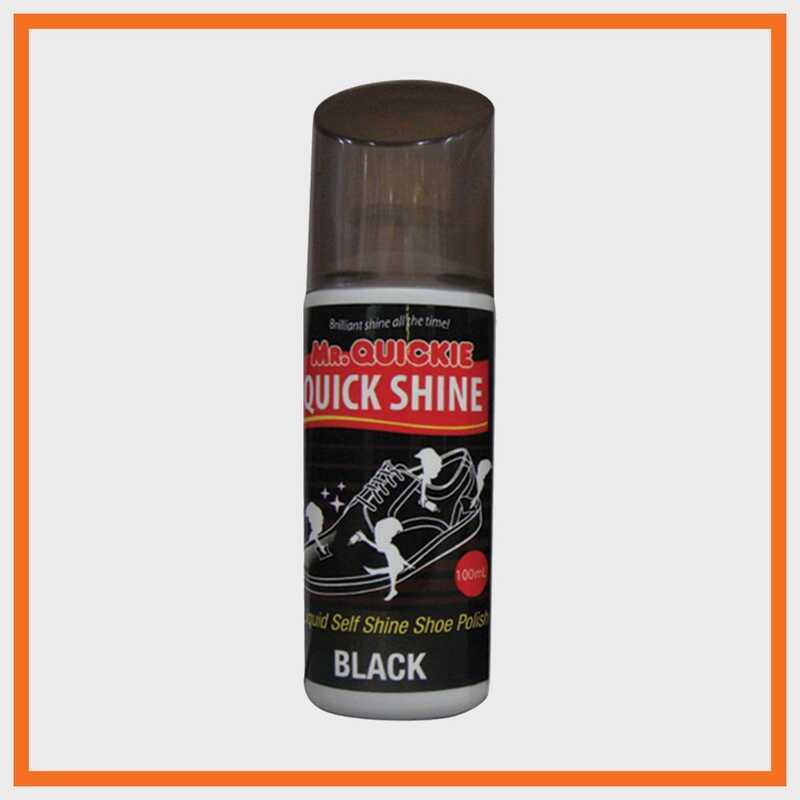 Mr Quickie Liquid Shoe Polish Black 0B2 | Shopee Philippines