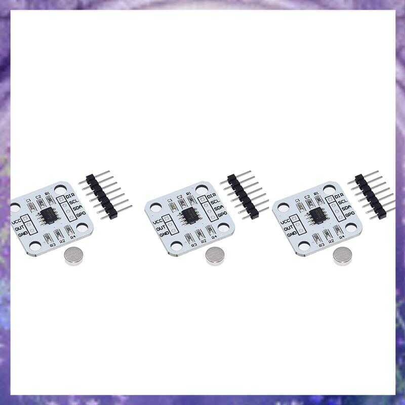 3Pcs AS5600 Encoder 12 Bit Magnetic Induction Angle Measuring Sensor Module Electronic ...