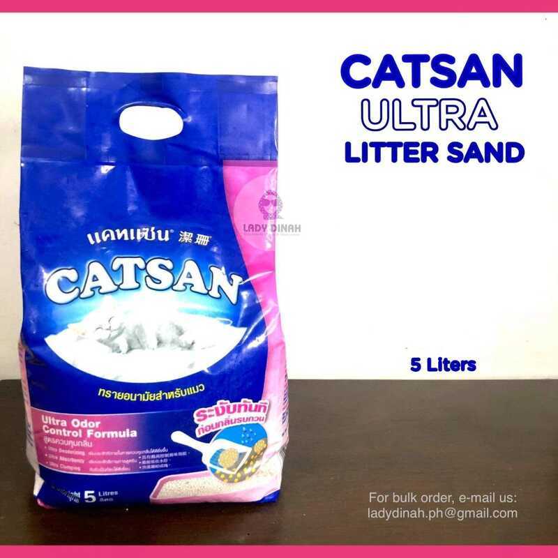 Catsan Ultra Odor Control Formula Cat Litter Sand 5L 101 | Shopee ...