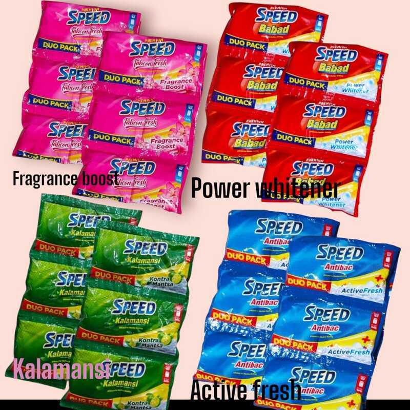 SPEED POWDER Detergent Powder DUO Pack 2X45gx6 F0e | Shopee Philippines