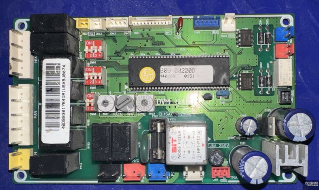Original Samsung Air Conditioner Computer Board DB93-01764D Mainboard ...