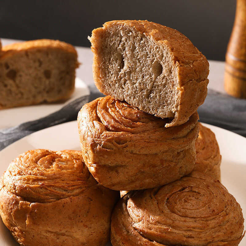 Rye Hand-Torn Bread Cake Breakfast Food Wholesale Pastry Whole Wheat ...