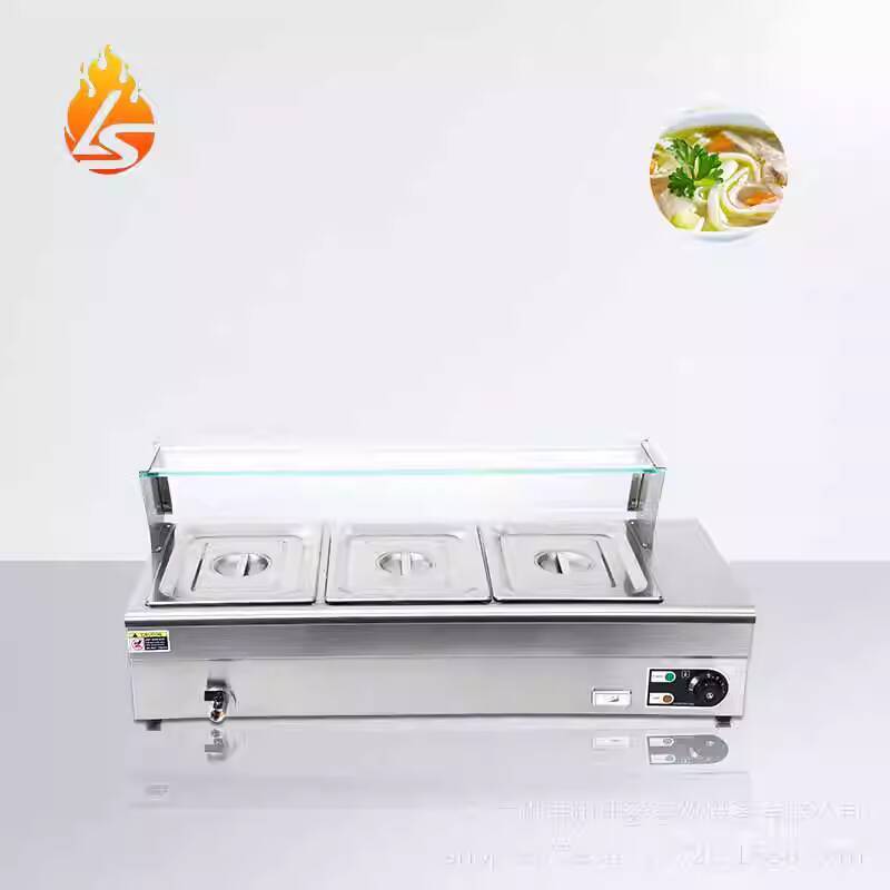 ☑♥ Commercial Electric Heating Insulated Food Display Counter with ...