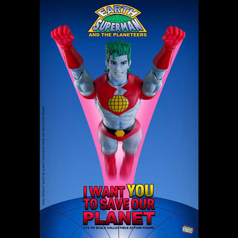 CMT In Stock Dasin Model Kit SHF Planet Super Captain Anime Figma Man ...
