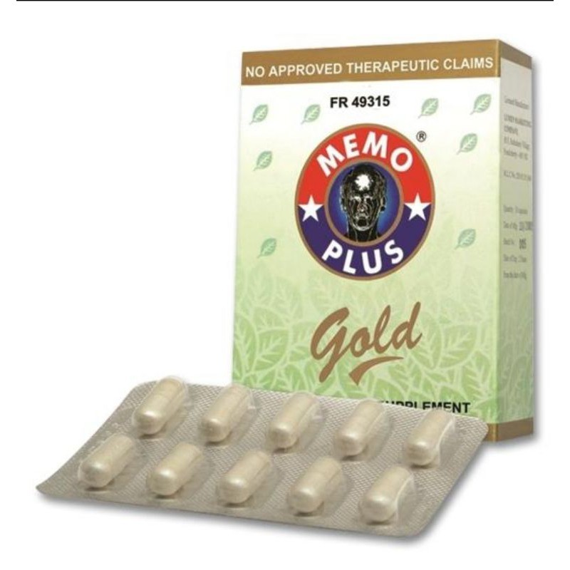 Memo Plus Gold (30 capsules) | Shopee Philippines