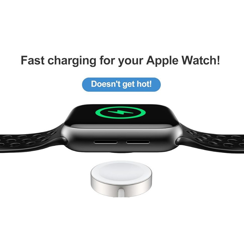 Magnetic Charger For IWatch Charging Cable Portable Magnetic Wireless ...