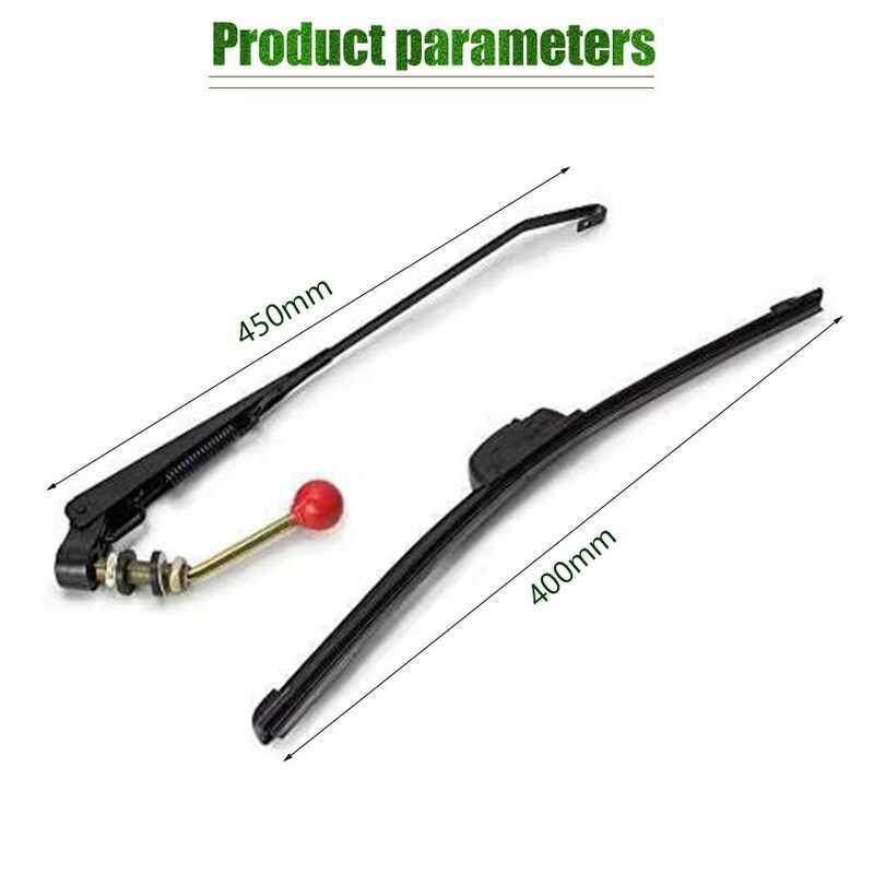 Same Delivery 450/400Mm Hand Operated Front Windshield Wiper Manual ...