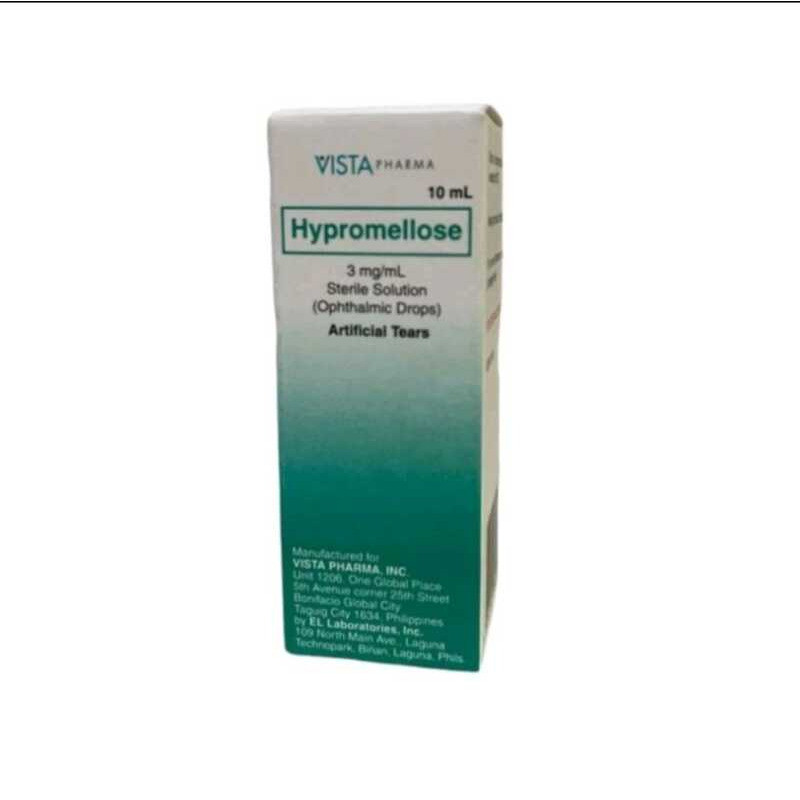 HYPROMELLOSE Eye Drop VISTA E80 | Shopee Philippines