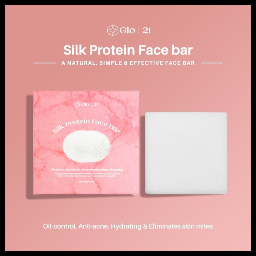 Glo 21 Silk Protein Face Bar Soap with Goat Milk | Shopee Philippines