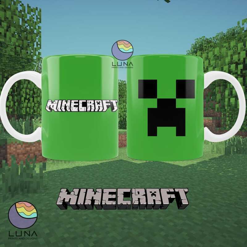 Minecraft Game Mug Collection - The Luna Merch Cfc | Shopee Philippines