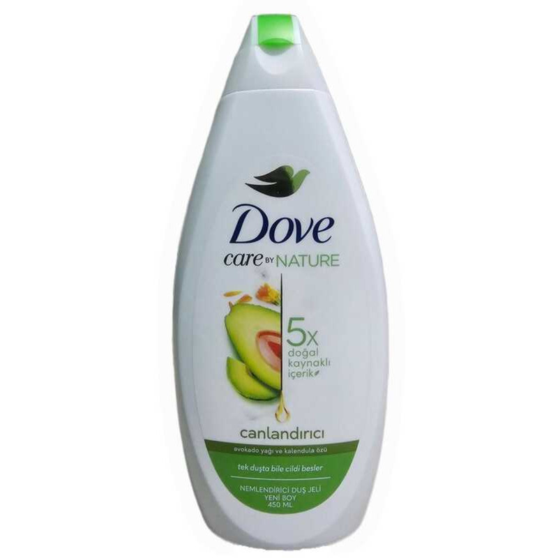 Original Dove Care By Nature Avocado & Calendula Body Wash 450Ml E33 ...