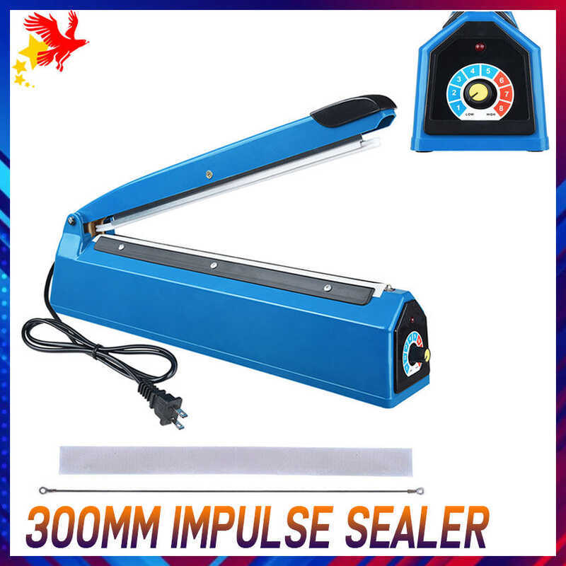 Plastic Sealer 200Mm/300Mm Heavy Duty Impulse Manual Hand Heat Sealing ...