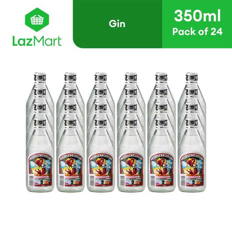 Ginebra San Miguel Gin - Bilog (Round) 350Ml X 24 (Case) Eb4 | Shopee ...