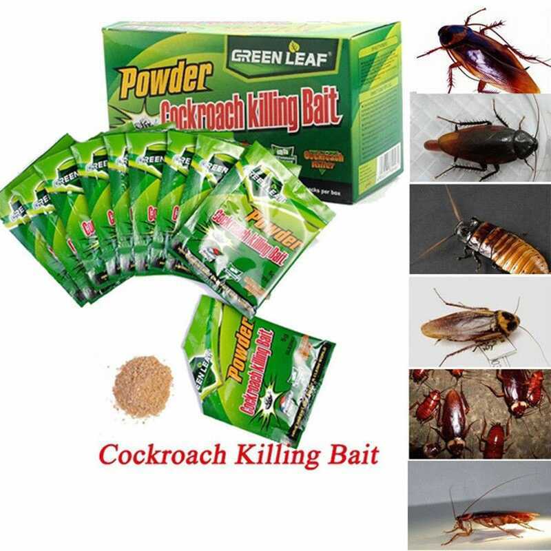 Multichange Green Leaf Powder Cockroach Killing Bait- Pests, Insect And ...