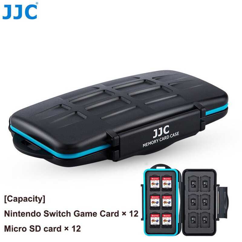 JJC 24 Slot Nintendo Switch Game Card And Micro SD Microsdhc Microsdxc ...