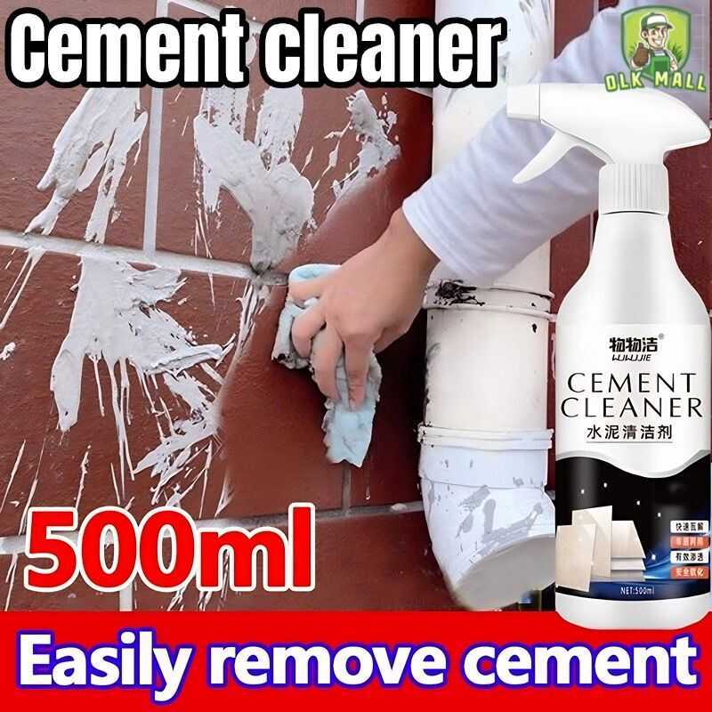 500Ml Cement Cleaner Cement Remover Tile Auto Concrete Stain Remover ...