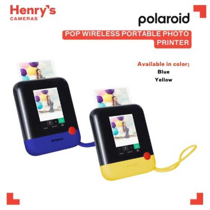 POLAROID POP WIRELESS PORTABLE PHOTO PRINTER INSTANT DIGITAL 20MP ...