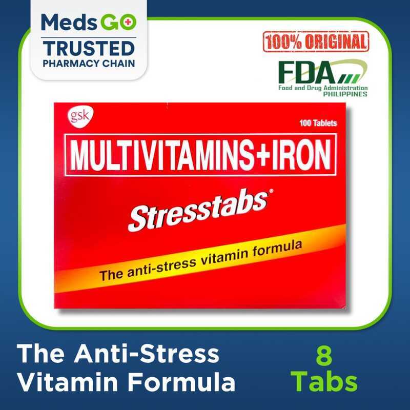 Stresstabs Multivitamins / Iron 8 Tablets 945 | Shopee Philippines