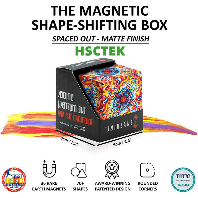 HSCTEK Infinity Cube Fidget Toys, Rubiks Cube, Mini Blocks Rubix Cube ...
