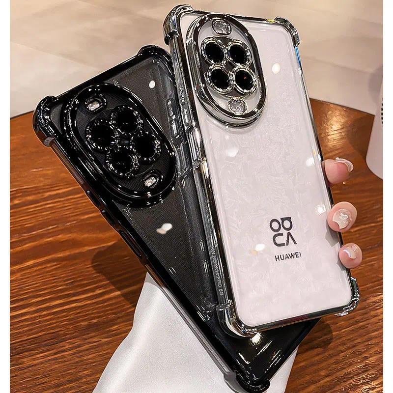 For Huawei Nova 14 Case Shockproof Soft TPU Silicone Electroplating ...