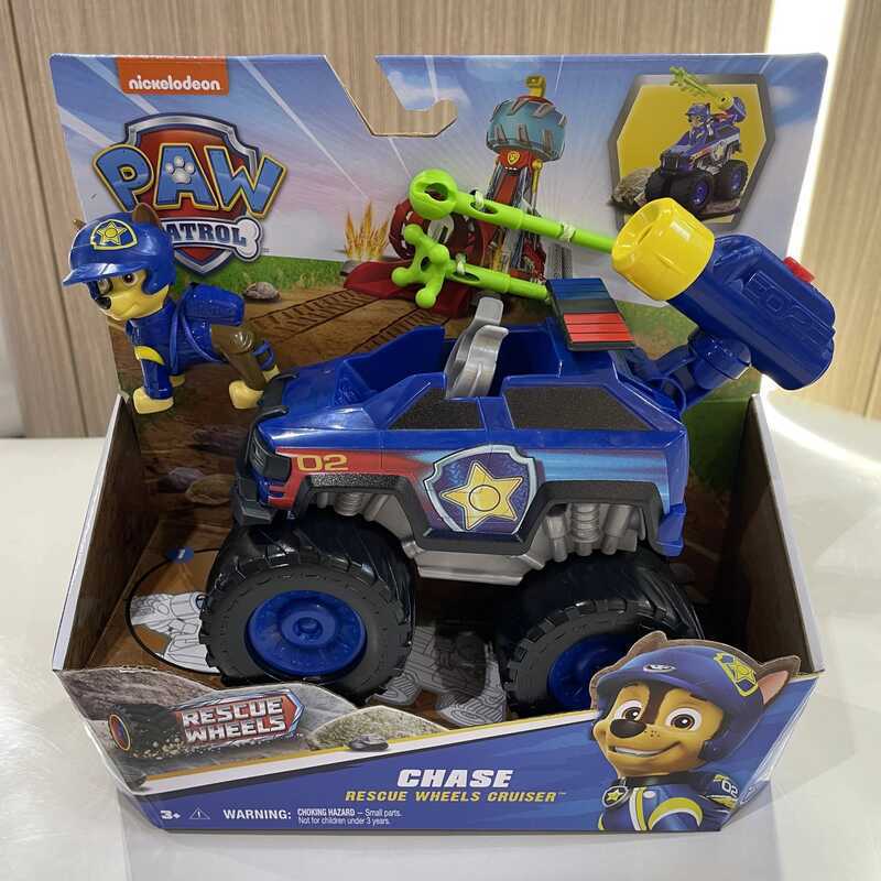 Paw Original Patrol Boomer Roxi Rescue Wheels BIG WHEELED TOY TRU with ...