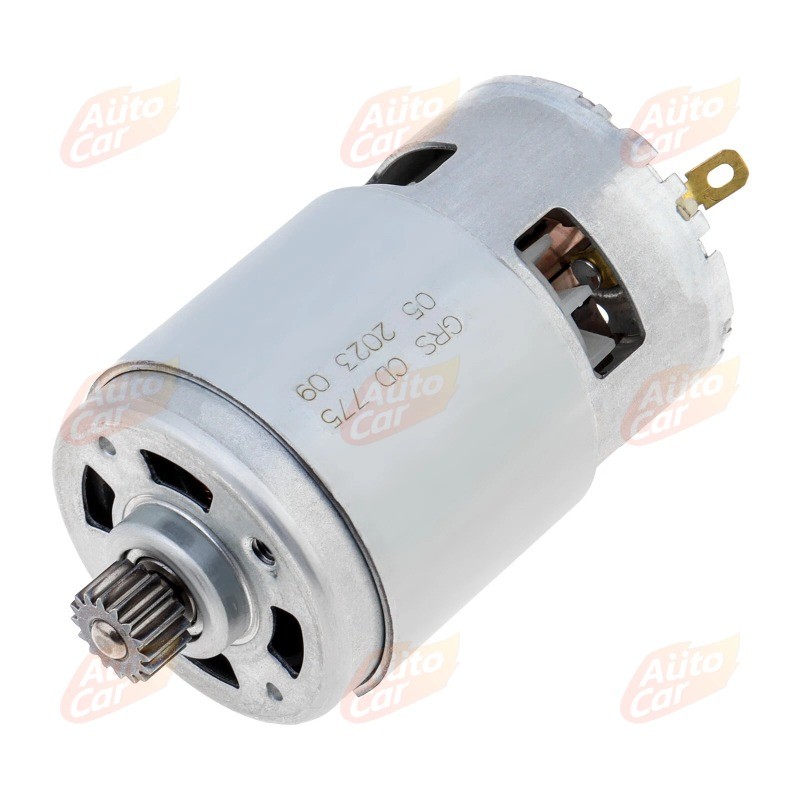 RS550 18V DC Electric Drill Motor 16 Teeth Metal Gear Motor FFit for ...