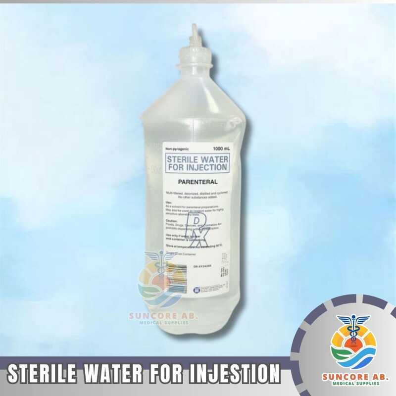 EUROMED STERILE WATER FOR INJECTIONS 1 LITER | Shopee Philippines