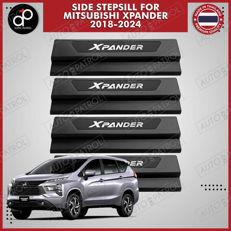 MITSUBISHI XPANDER 2018-2024 4Pcs DOOR SIDE STEP SILL MADE IN THAILAND ...