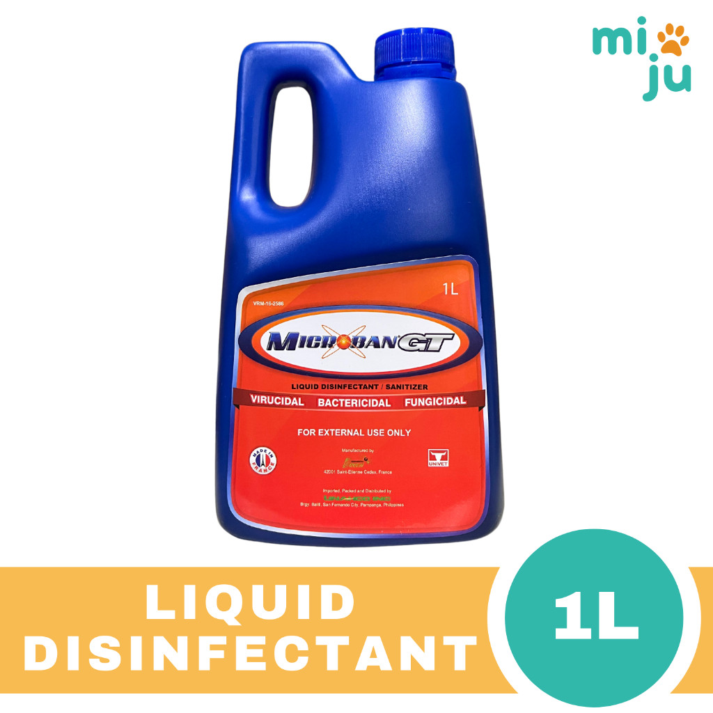 Microban GT - Liquid Disinfectant/Sanitizer (1 Liter) | Shopee Philippines