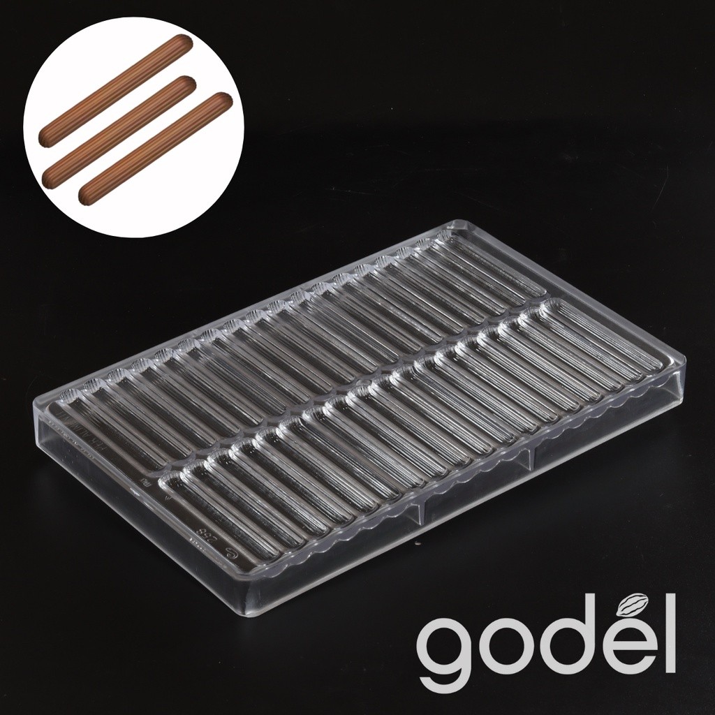 Chocolate Mold / Mould - Batons 36 pieces [Godel 258B] | Shopee Philippines