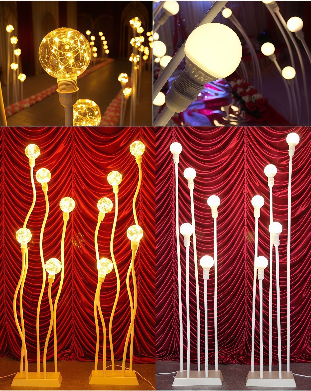 Fairy Lights （Christmas Lights）5-Heads LED Romantic Bendable Lights for ...