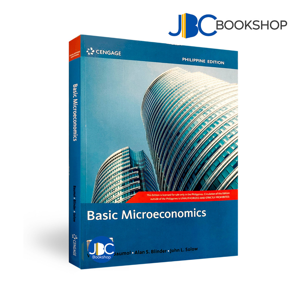 Basic Microeconomics 2021 (Philippine Edition) by Baumol, Blinder, & Solow | Shopee Philippines