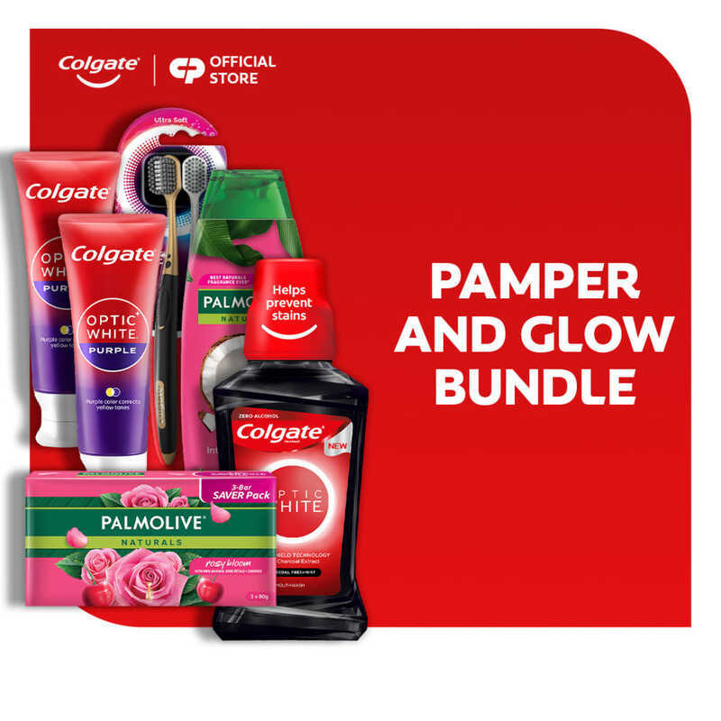 [Value Pack] Pamper & Glow Bundle (Colgate Toothpaste X2 + Mouthwash ...