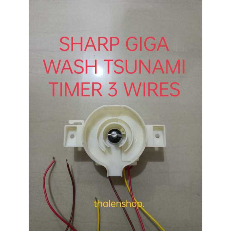 Parts Wash For Giga Sharp Washing Machine , Sharp Tsunami Timer 3 Wires ...