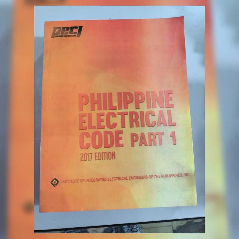Electrical Philippine Code Part 1 2017 Edition | Shopee Philippines