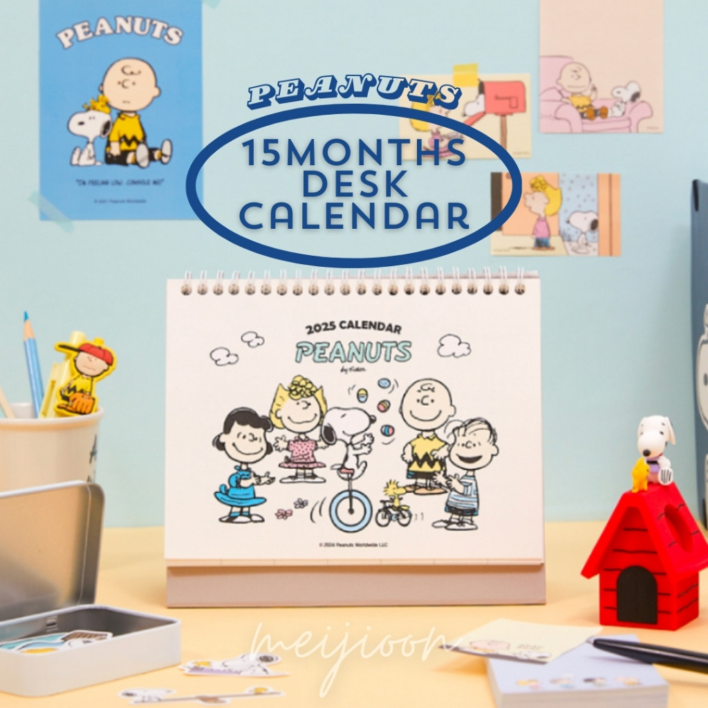 [Last stock] from KOREA PEANUTS, 2025 Snoopy and Friends Cartoon 15 ...