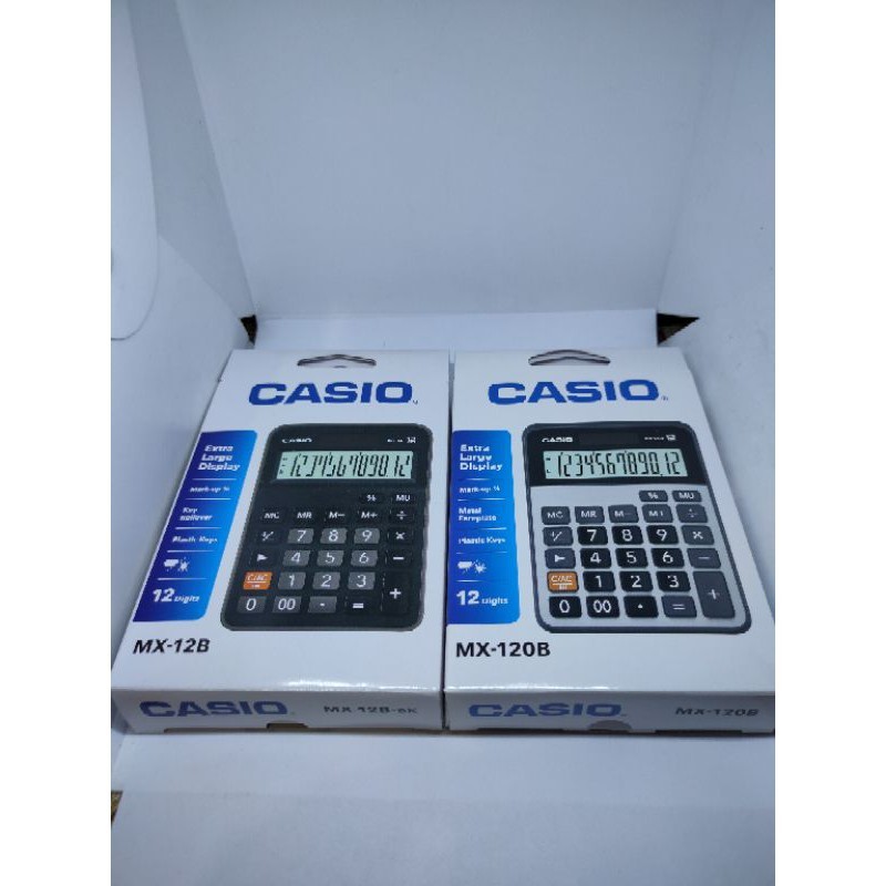 Casio Calculator Office Calculator MX 12B / MX 120B / MX12B / MX120B ...
