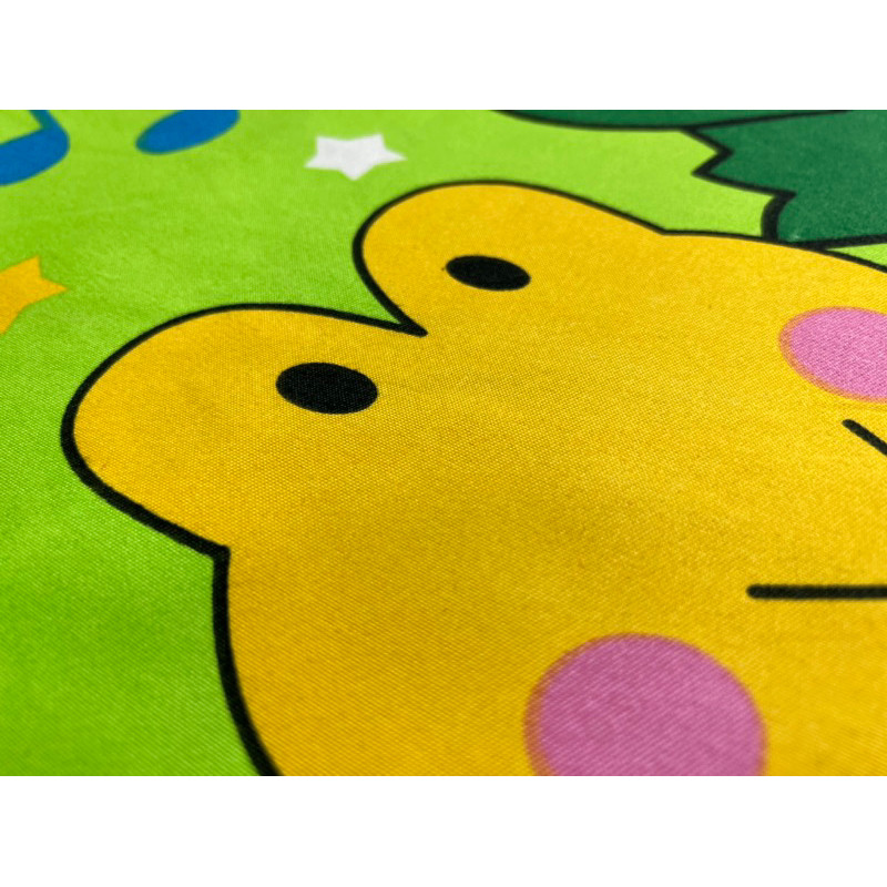 -(FROG KEROPPI) 3in1 RL FULLY GARTERIZED CANADIAN BEDSHEETS KEROPI ...