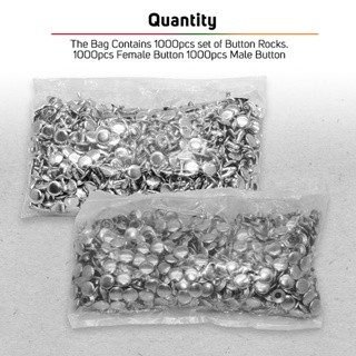1000sets Button Rock for ID Lace Lanyard Making Gold / Silver (Button ...