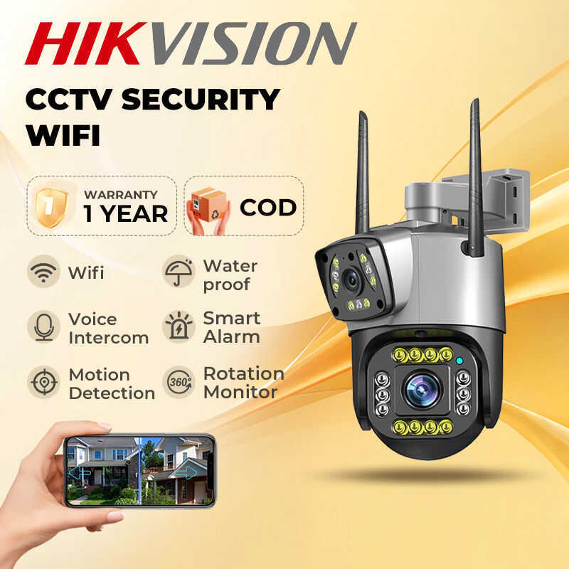 Hikvision Dual Lens Cellphone With Audio And Speaker Buy Take 1 No Need ...