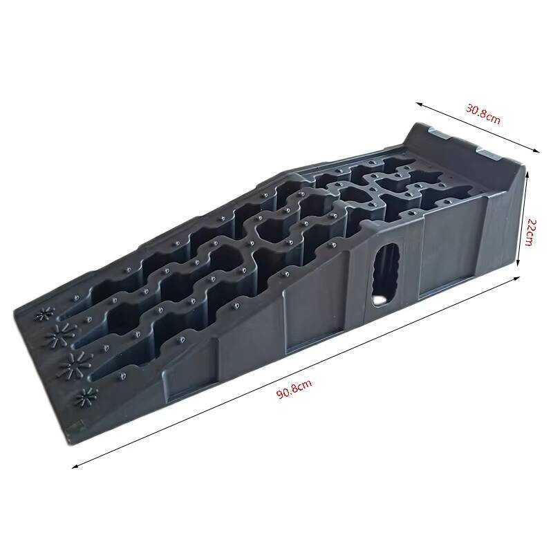 2 PCS Plastic Car Repair Ramp With Heavy Duty 16000 Lbs Plastic Vehicle ...