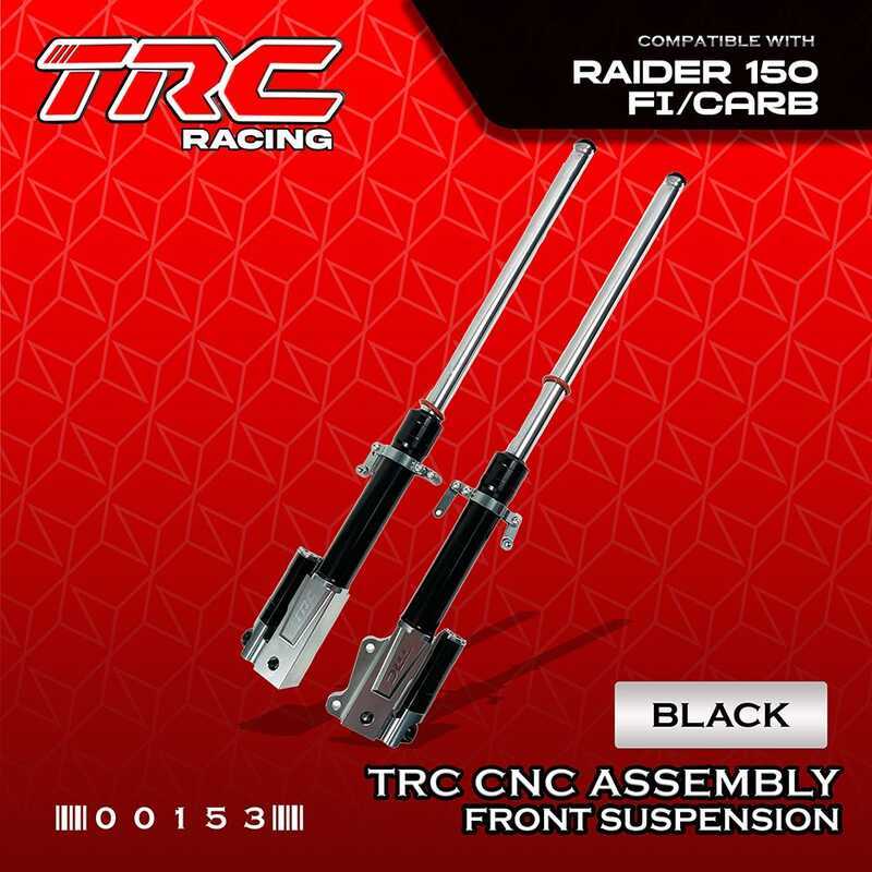 TRC Racing Raider 150 CARB / FI Front Shock Assembly ASSY Adjustable ...
