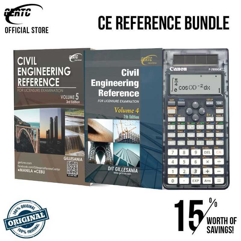 CE Reference Bundle By GERTC - Ref 5, 4, Canon F-789Sga Calculator 3 ...