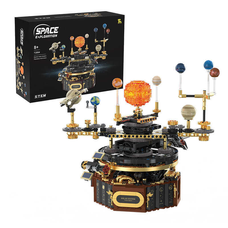 STEM Electric Rotating Universe Solar System Light Building Blocks Sun ...