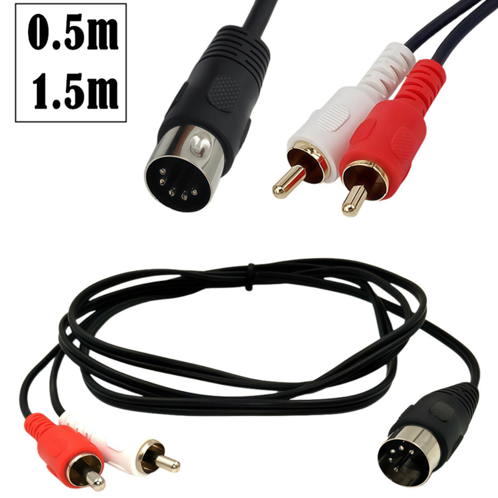 5 Pin Male Din 5m Data Cable | Shopee Philippines