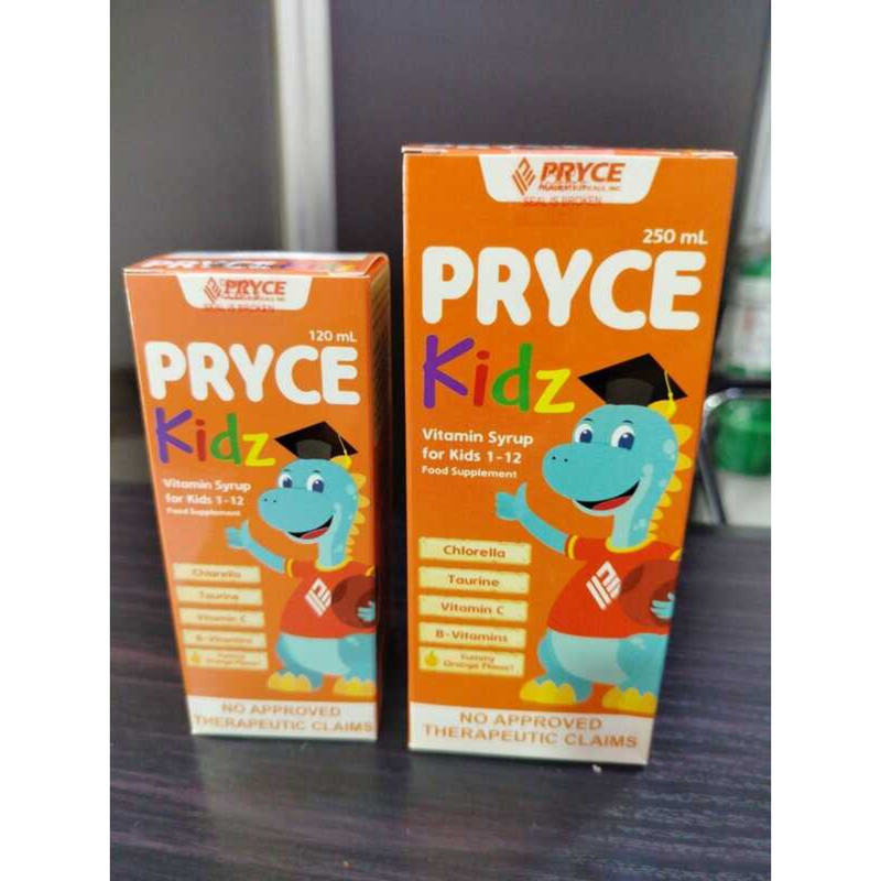 PRYCE KIDZ 250Ml / 120Ml Syrup ( Vitamins For Kids) 71B | Shopee ...