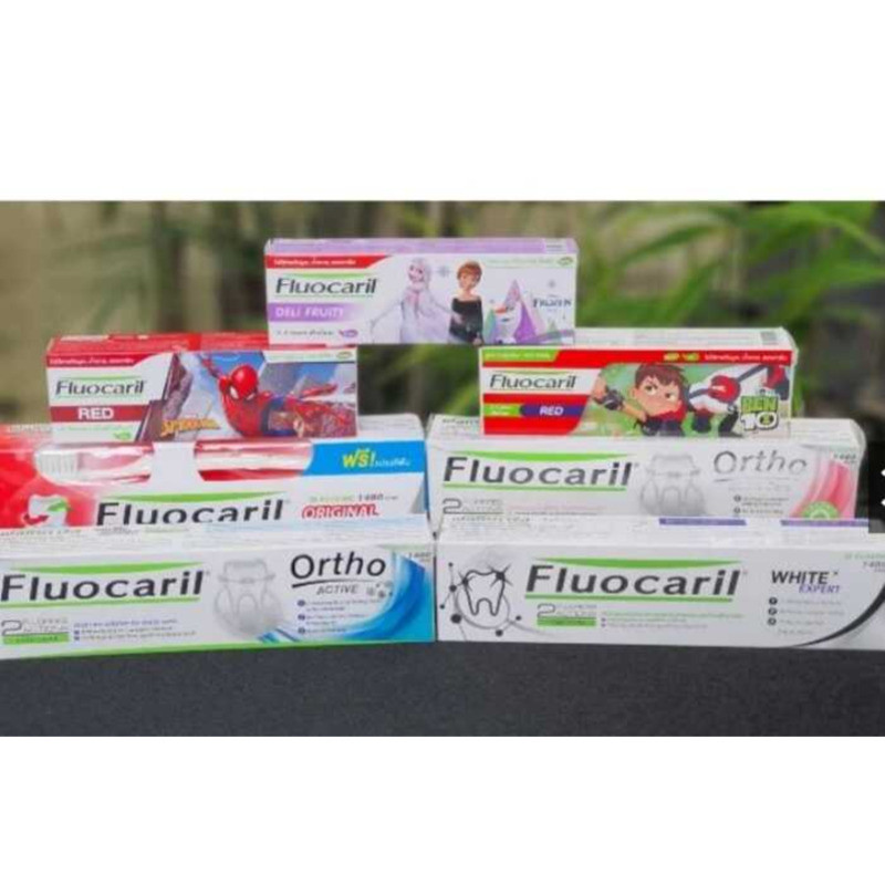 Fluocaril Pyodontyl Parodontax Sensodyne Toothpaste Original White ...