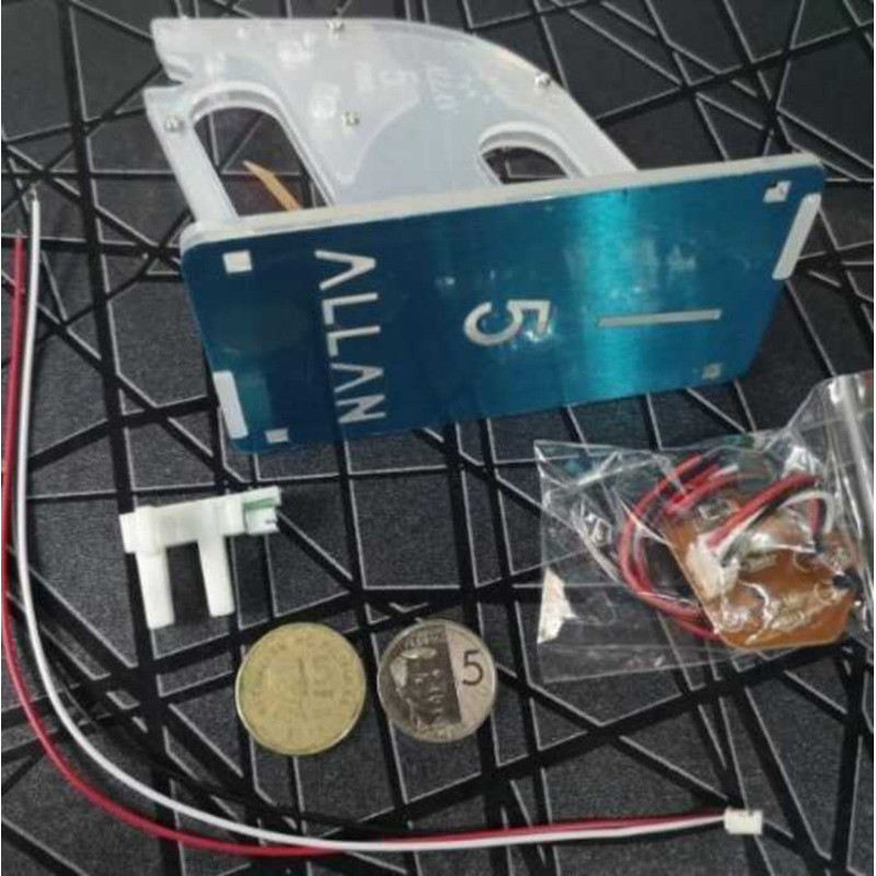 Coinslot 1 Piso 5 Peso With Sensor For PISONET / PISO NET METAL BOX ...