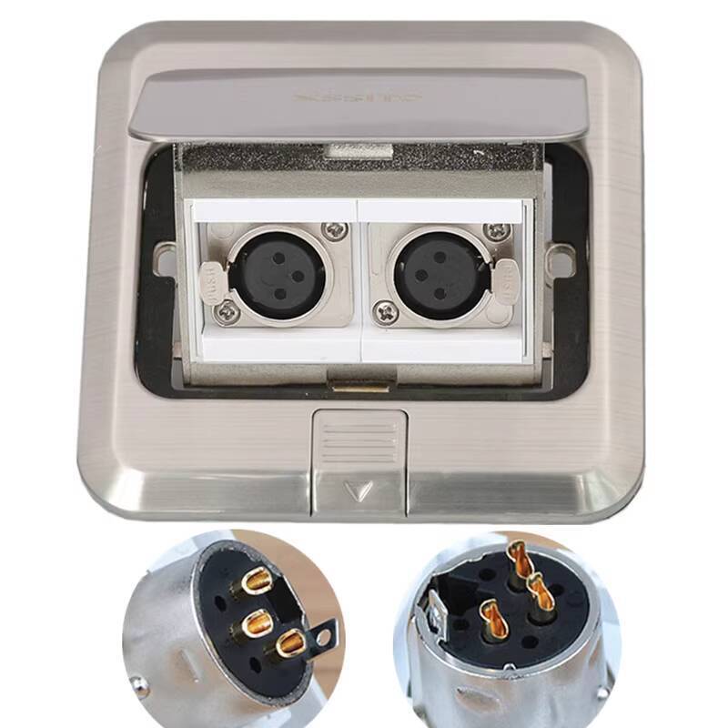 ☑♥ XLR Male to Female Audio Ground Plug Microphone Balanced Cable XLR ...