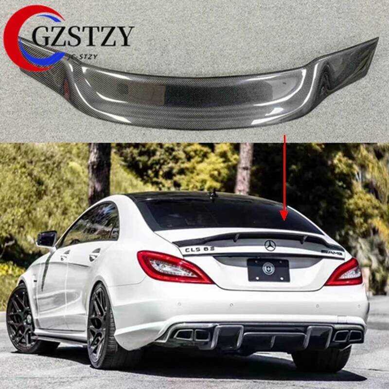 W Cls-Class Renntech Style Carbon Fiber Trunk Spoiler For Benz W218 ...